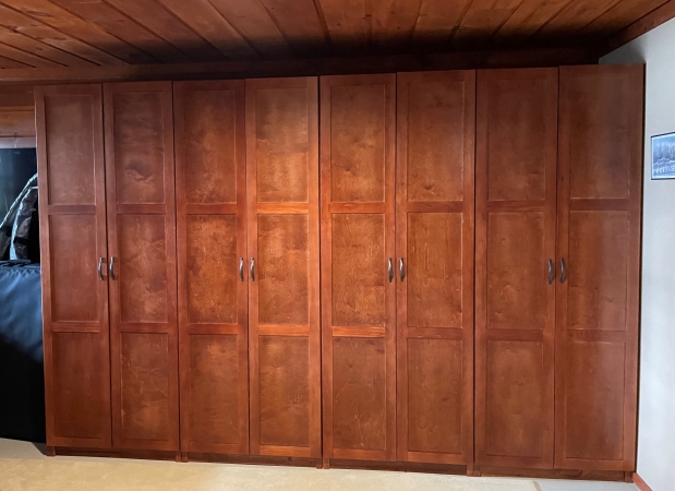 Solid Wood Wardrobes & Integrated Dressers | Custom Armoires ...